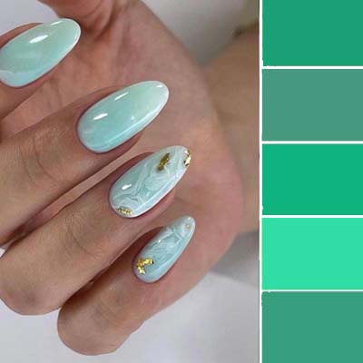 PANTONE - 16-5938 TCX Mint - модні відтінки манікюру 2024 | Tufishop.com.ua