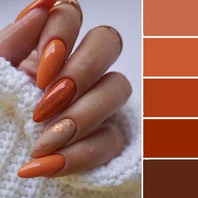 PANTONE - 18-1355 TCX Rooibos tea-модні відтінки манікюру 2024 року ...