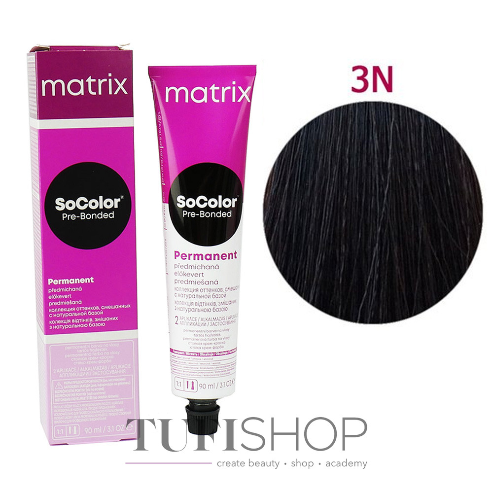 Фарба для волосся Matrix Socolor Beauty 3N - купити в Києві | Tufishop ...