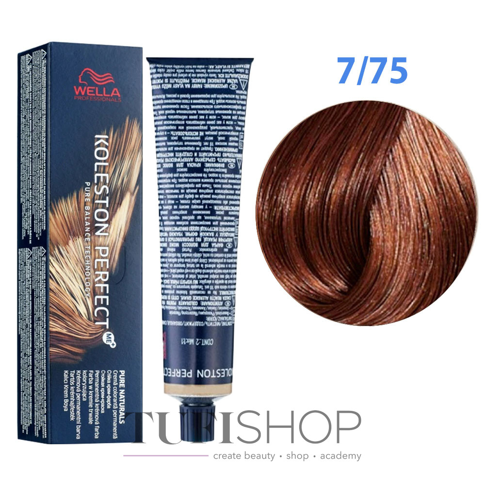 Фарба для волосся Wella Koleston № 7/75 - купити в Києві | Tufishop.com.ua