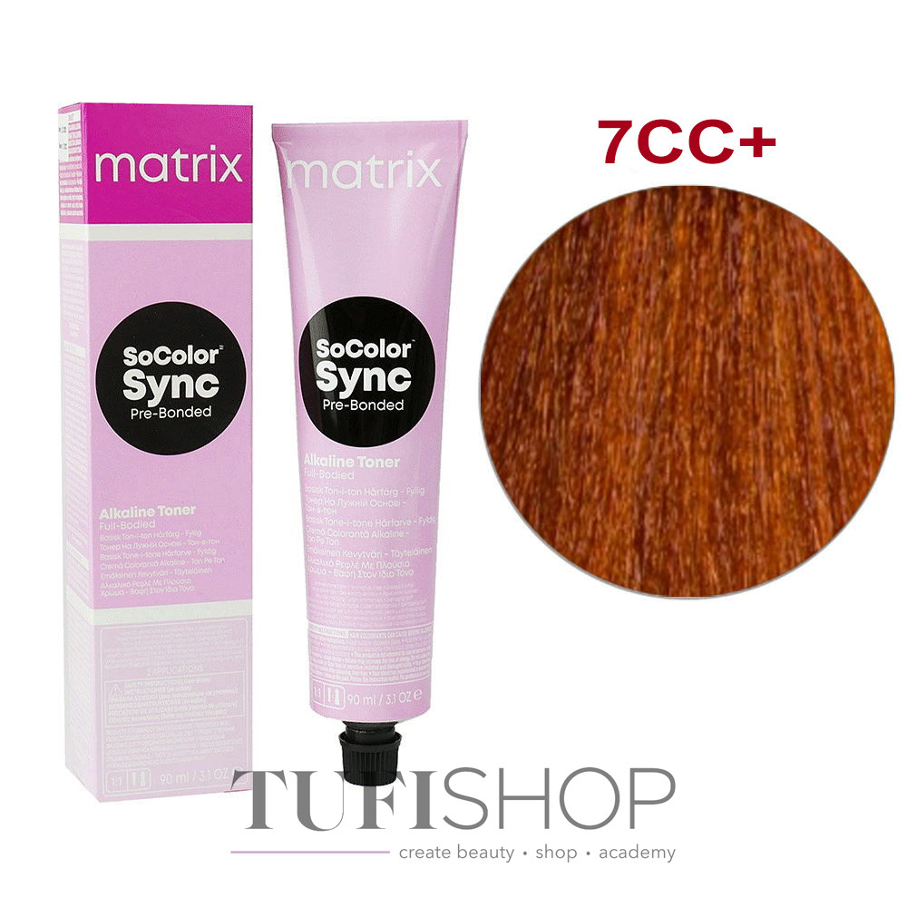 Фарба для волосся MATRIX Color Sync 7CC+ 90 мл - купити в | Tufishop.com.ua